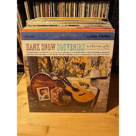 Media | Hank Snow Hank Snows Souvenirs Vintage 33rpm Vg Ab44 | Poshmark